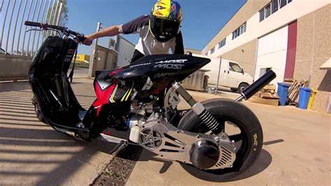 1er Test Cylindre 2fast 100cc Nitro Youtube