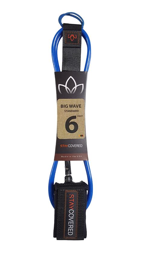 6 10 Big Wave Surf Leash Stay Covered