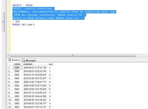 sqlserver巧用row number和partition by分组取top数据 小新新2015 博客园