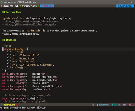 GitHub Luzhlon Guider Nvim