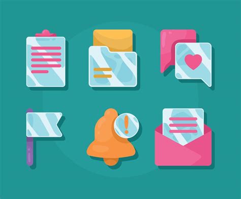 Social Media Glassmorphism Icons 14015638 Vector Art At Vecteezy