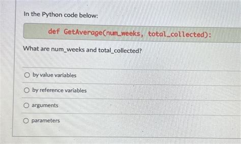 Solved In The Following Pseudocode What Is The Scope Of The