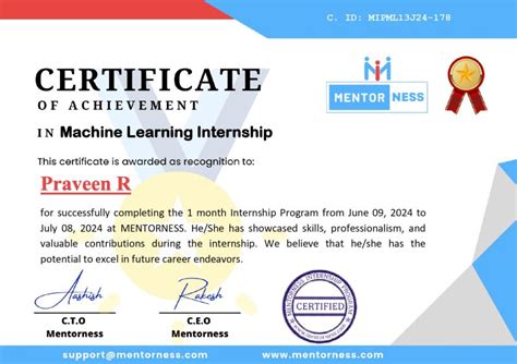 praveen r on linkedin machinelearning internship professionalgrowth datascience…