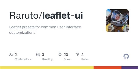 Github Rarutoleaflet Ui Leaflet Presets For Common User Interface