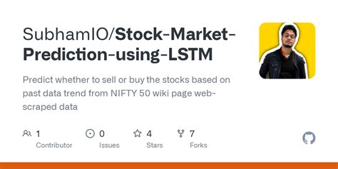 Github Subhamio Stock Market Prediction Using Lstm Predict Whether To Sell Or Buy The Stocks