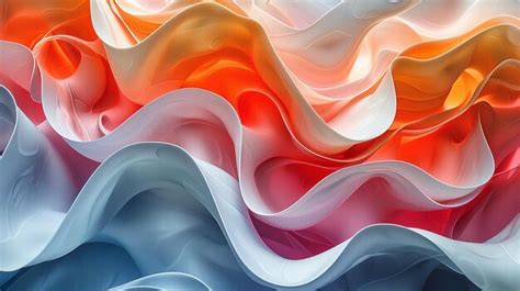 Premium Photo Organic Shapes Morphing Into New Wallpaper