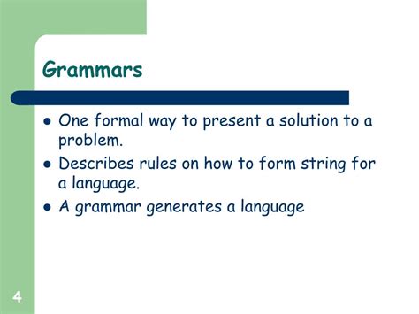 Ppt Grammars And Automata Powerpoint Presentation Free Download Id5701649