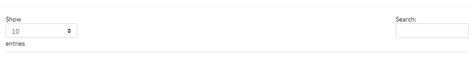 Css Datatable And Bootstrap 421 Formating Show Entries And Search