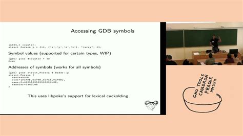 Gnu Poke And The Gnu Toolchain Gnu Tools Cauldron 2022 Youtube