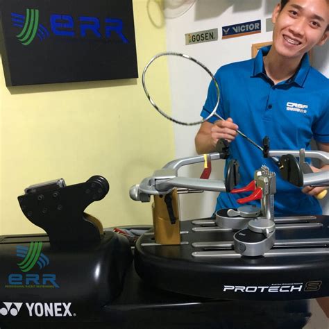 Certified Badminton Stringer Err Badminton Store Kl 1