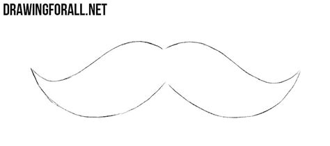 How To Draw A Mustache