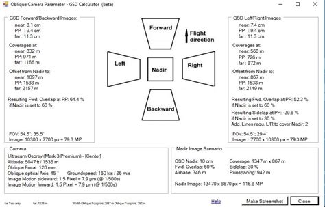 Gsd Calculator Oblique Images Calculation Help Aerial Survey