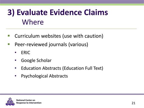 Ppt Rti Implementer Webinar Series Selecting Evidence Based Practices Powerpoint Presentation