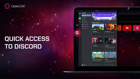 World S First Gaming Browser Opera GX Adds Discord Support In Major St Birthday Release Opera