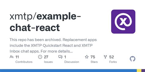 Github Xmtp Example Chat React This Repo Has Been Archived Replacement Apps Include The Xmtp