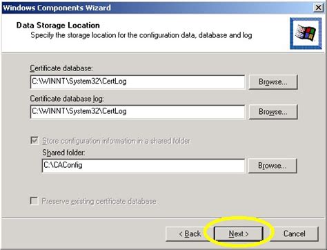 Geeky Bob Iis 5 Setting Up Ssl Appendix A Installing Certificate