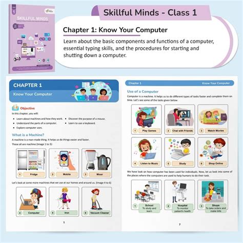 Cbse Class 1 Ai Coding Robotics And Computer Book