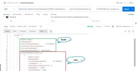 How To Fetch Header And Line Information In A Single D365 Odata Get Url Kishore Makineni