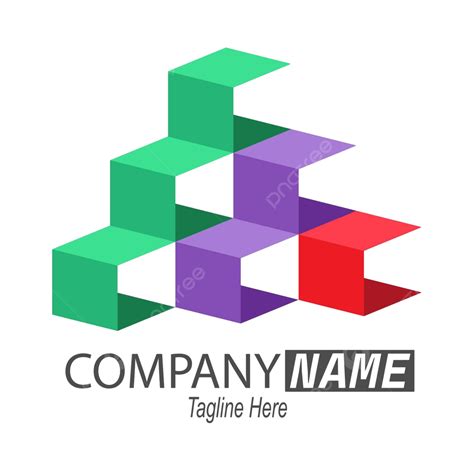 Geometric Logo For Business Vector Illustration Hand Drawn Shape Brand