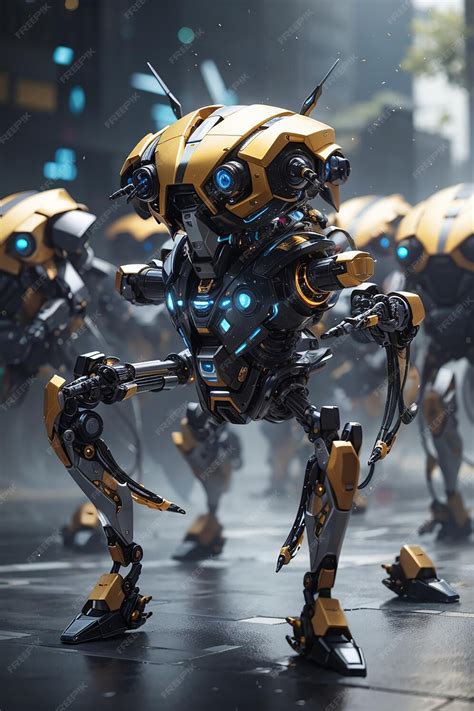 Premium Ai Image Nanobot Swarm Manipulator A Futuristic Superhuman Mastering The Art Of