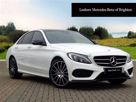 Mercedes Benz C Class C Matic Amg Line Premium Plus White