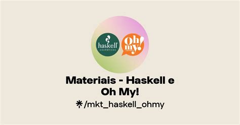 Materiais Haskell E Oh My Linktree