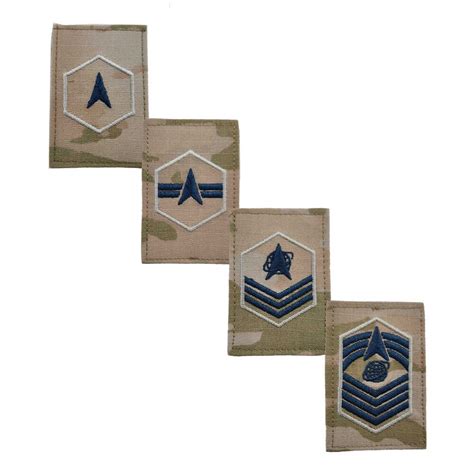 Space Force Enlisted Ranks Ocp With Hook Usamm