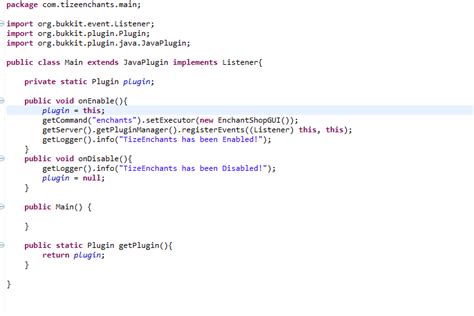 Plugin Crashing Onenable Not Sure Why Bukkit Forums