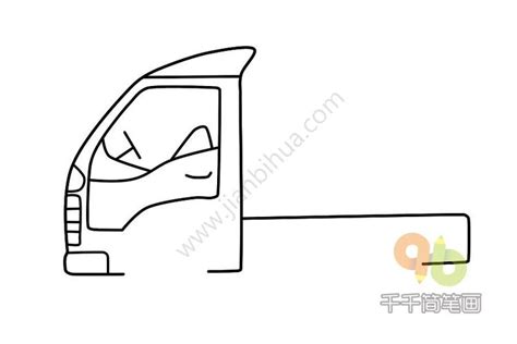 幼儿土方车简笔画讲解 简笔画图片大全 普车都