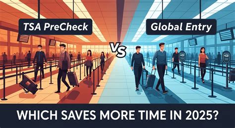 Tsa Precheck Vs Global Entry Which Saves More Time In 2025