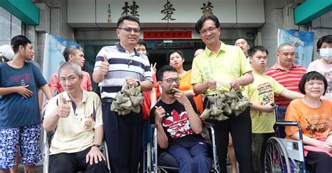 端午節將至關懷弱勢 林世賢贈彰化社福機構加菜金與肉粽 Peopo 公民新聞