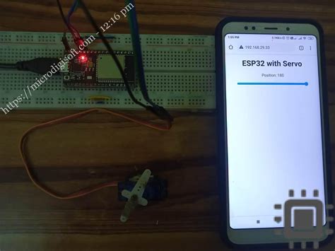 IoT Enabled With ESP32 Building A Servo Motor Web Server For Remote