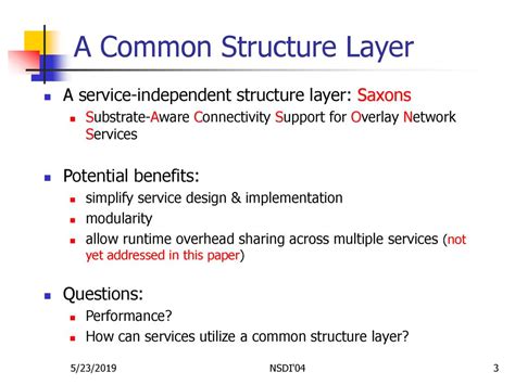 Structure Management For Scalable Overlay Service Construction Ppt Download