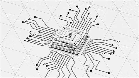 C4d Octane Cpu Chip Core Capacitance Scifi Circuit Board 8 3d Model Turbosquid 2140946