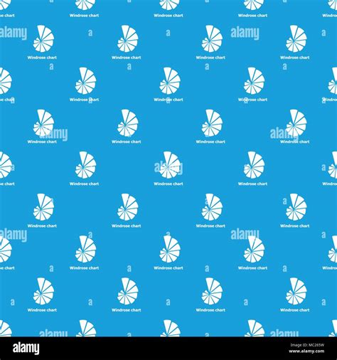 Windrose Chart Pattern Vector Seamless Blue Stock Vector Image And Art Alamy