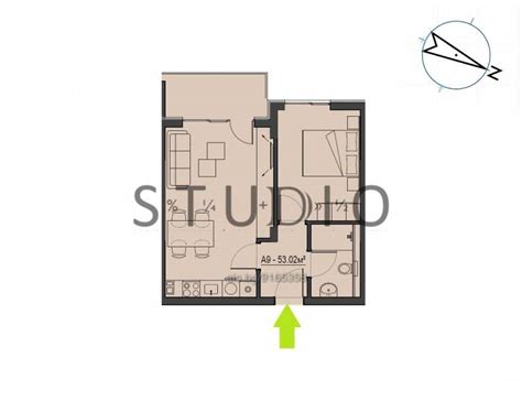 Благоевград Двустаен в нова сграда в строеж Двустаен апартамент 64 кв м Тухла 2023 г 2 етаж