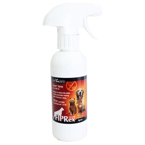 FIPREX Spray - preparat do zwalczania pcheł, kleszczy, wszy i wszołów u ...