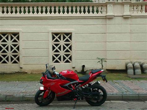 My Racing Red Tvs Apache Rr310 Team Bhp