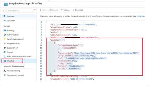 Why Is Application Permissions Disabled In Azure Ad S Request Api Permissions Stack Overflow