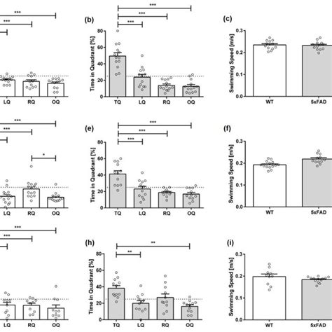 aged male 5xfad mice show mild spatial reference memory deficits in the