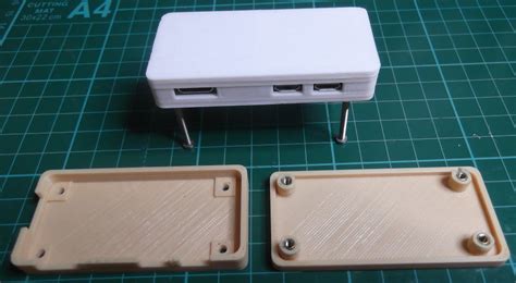 Pi ZeroW Case With Screws And CS Mount By Sej7278 Download Free STL Model Printables Com