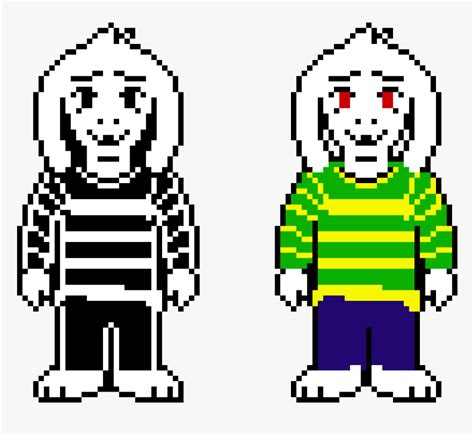 Undertale Asriel Sprite Asriel Dreemurr HD Png Download