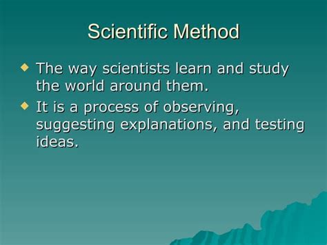 Developing Scientific Explanations Ppt Science