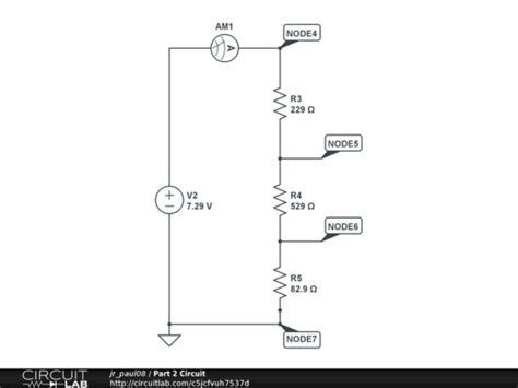 Part 2 Circuit Circuitlab