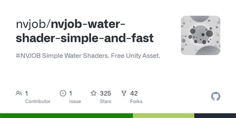 Github Nvjobnvjob Water Shader Simple And Fast Nvjob Simple Water