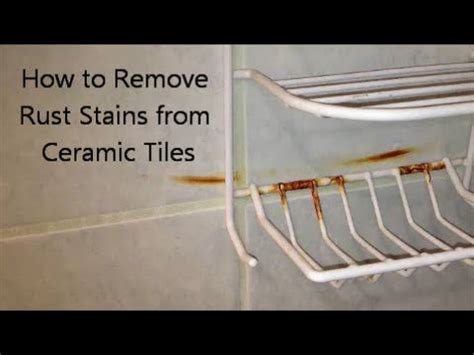 How To Get Rust Off Tile Floor Flooring Ideas