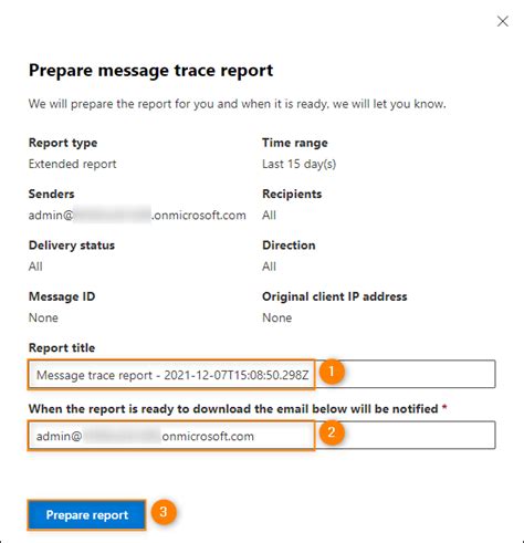 How To Create An Extended Message Trace Report In Microsoft 365