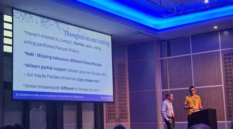 Giulio Giaconi On Linkedin Pydatalondon2023 Python Dask Polars