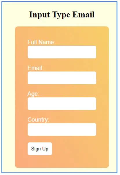 Input Type Elements In Html With Examples Dot Net Tutorials