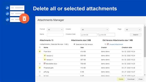 Easy Way To Delete And Manager Attachments From Your Confluence Page Or Space Confluence